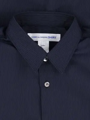 Comme Des Garçons Dark Wool Blend Shirt