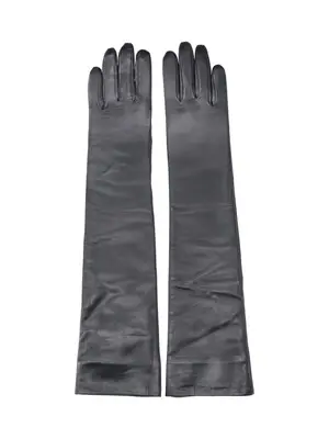THE FRANKIE SHOP Leather Gloves "veneto - Black