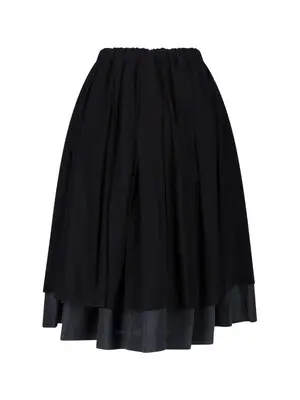Comme Des Garçons Mid-length Tiered Skirt