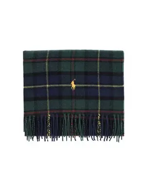 Polo Ralph Lauren Wool And Cashmere Scarf - Multi