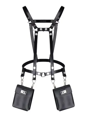 Junya Watanabe Harness With Pouches - Black