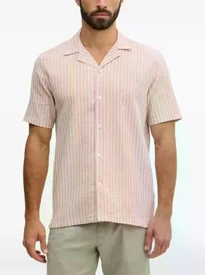 Lindbergh Striped Shirt - Pink