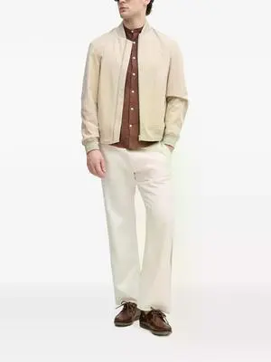 LINDBERGH Mandarin-collar Long-sleeve Shirt