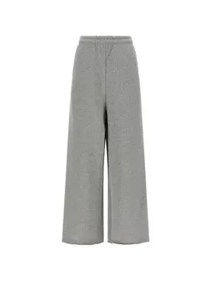 ENTIRE STUDIOS Raw-cut Wide-leg Track Pants - Grey