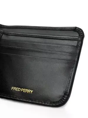 Fred Perry Logo-embroidered Bi-fold Wallet
