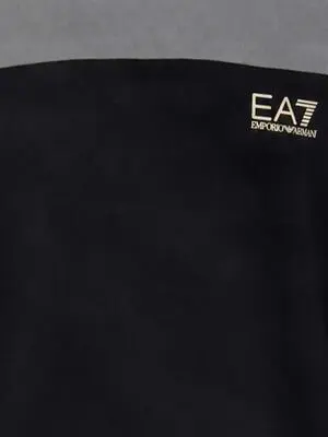 EA7 Logo-print Panelled Sweater