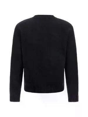 A.p.c. Short Embroidered Wool Cardigan