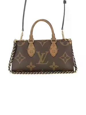LOUIS VUITTON 2021-2026 Monogram Giant Onthego East West Satchel - Brown