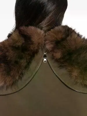 VALENTINI 1972 Faux-fur-trim Hooded Coat