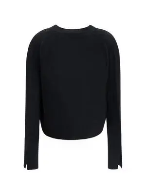 VERYBUSY V-neck Split-cuff Sweater