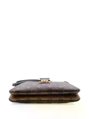 LOUIS VUITTON Twinny Handbag Monogram Canvas And Reverse Monogram Canvas With Leather Shoulder Bag