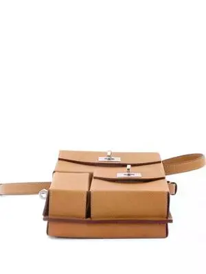 Hermès Kelly Multi Pocket To Go Pouch Epsom Crossbody Bag - Brown