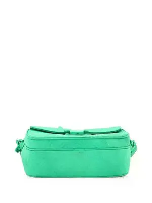 LOUIS VUITTON S Lock Messenger Bag Monogram Taurillon Leather Crossbody Bag - Green
