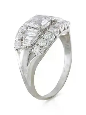 LB EXCLUSIVE Split-shank Diamond Ring - Silver