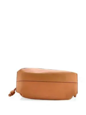 Loewe Flamenco Knot Bag Leather Large Tote Bag - Brown