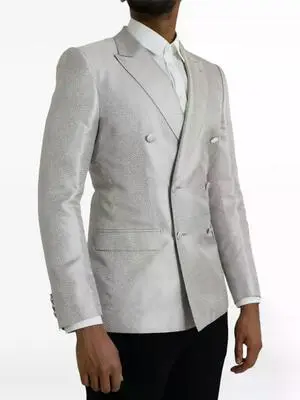 Dolce & Gabbana Martini Double-breasted Blazer - Grey