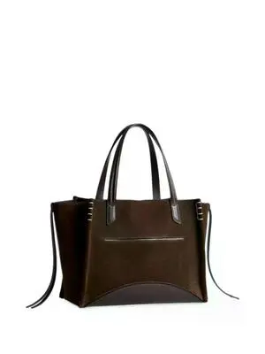 JW Anderson Suede Contrast-trim Tote Bag