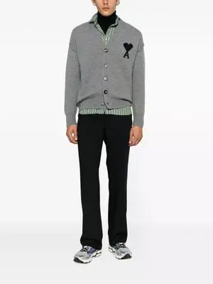 AMI Paris V-neck Cardigan