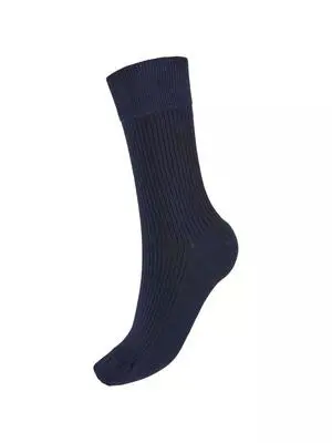 Wolford Ribbed-knit Socks - Blue