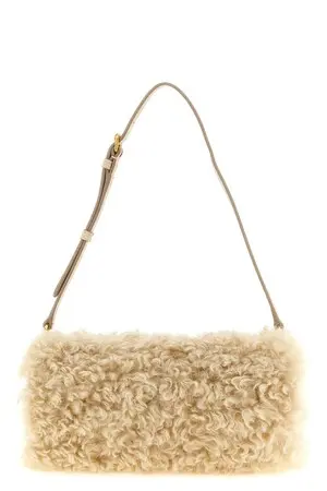 Stella McCartney Shearling Clutch