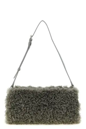 Stella McCartney Shearling Clutch