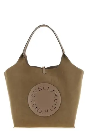 Stella McCartney Logo Reversible Shopping Bag - Gray