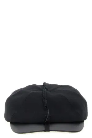 Comme Des Garçons Visible Stitching Hat - Black