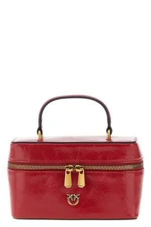 Pinko Vanity Soft' Mini Crossbody Bag - Red
