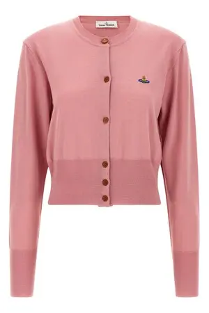 VIVIENNE WESTWOOD Bea Cropped' Cardigan - Pink