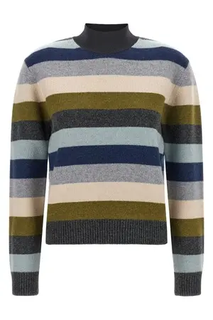 Tory Burch Striped Wool Sweater - Multi