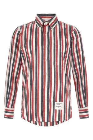 Thom Browne Madras Cotton Shirt - Multi