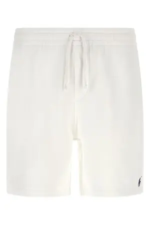 Polo Ralph Lauren Cotton Terry Bermuda Shorts - White