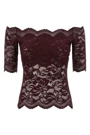Rabanne Lace Top - Purple
