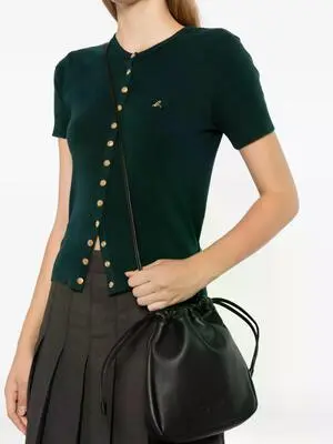 AGNES B. Mars Shoulder Bag - Black