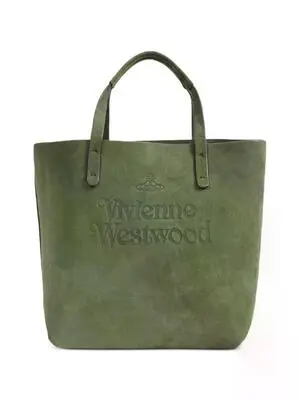 VIVIENNE WESTWOOD Small Logo-embossed Tote Bag