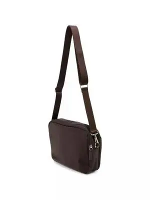 AGNES B. Logo Patched Shoulder Bag
