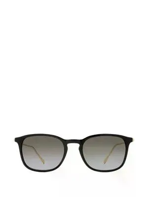 FERRAGAMO Gancini Square-frame Sunglasses - Black