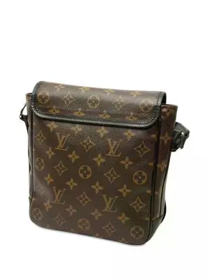 LOUIS VUITTON 2012 Monogram Macassar Bass Pm Crossbody Bag