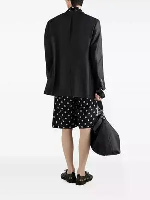 Dolce & Gabbana Polka Dot-print Silk Twill Shirt