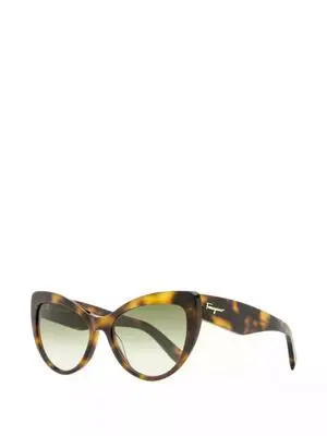FERRAGAMO Cat-eye Sunglasses - Brown