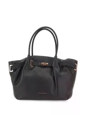 ALEXANDER SMITH Brooke Embossed-logo Tote Bag - Black