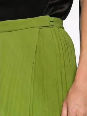 TOM FORD Pleated Maxi Skirt - Green