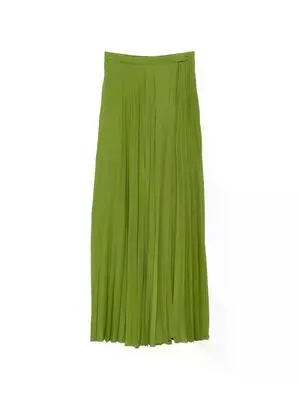 TOM FORD Pleated Maxi Skirt - Green