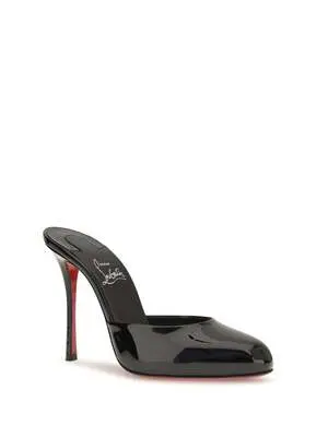 CHRISTIAN LOUBOUTIN Dolly Patent Leather Mules