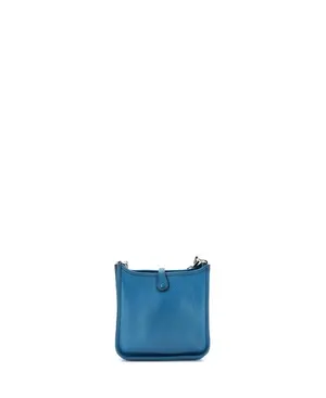Hermès Tpm Evelyne Bag Gen Iii Clemence - Blue