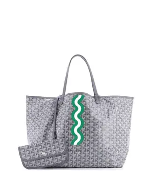 Goyard Gm Saint Louis Tote Printed Coated Canvas