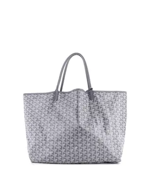Goyard Gm Saint Louis Tote Printed Coated Canvas