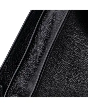 Hermès 41 Sac A Depeches Bag Togo - Black