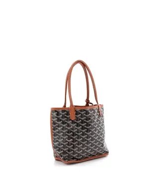 Goyard Anjou Reversible Tote Coated Canvas - Brown