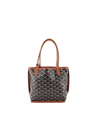Goyard Anjou Reversible Tote Coated Canvas - Brown